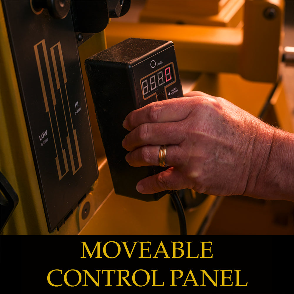 Powermatic 3520C Lathe, 2HP, 1PH, 220V – Eagle Tools