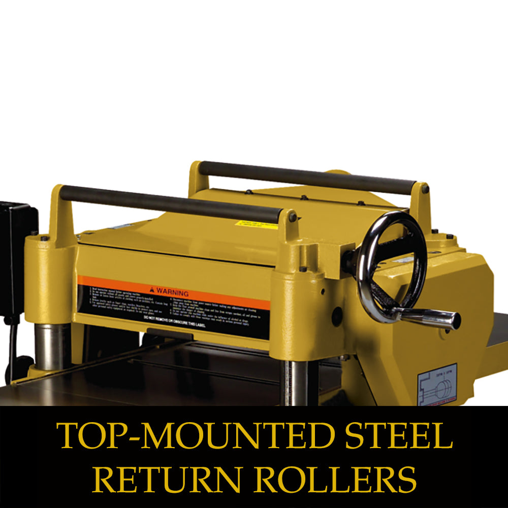 Powermatic 15HH, 15" Planer, Helical Cutterhead, 3HP 1PH 230V – Eagle Tools