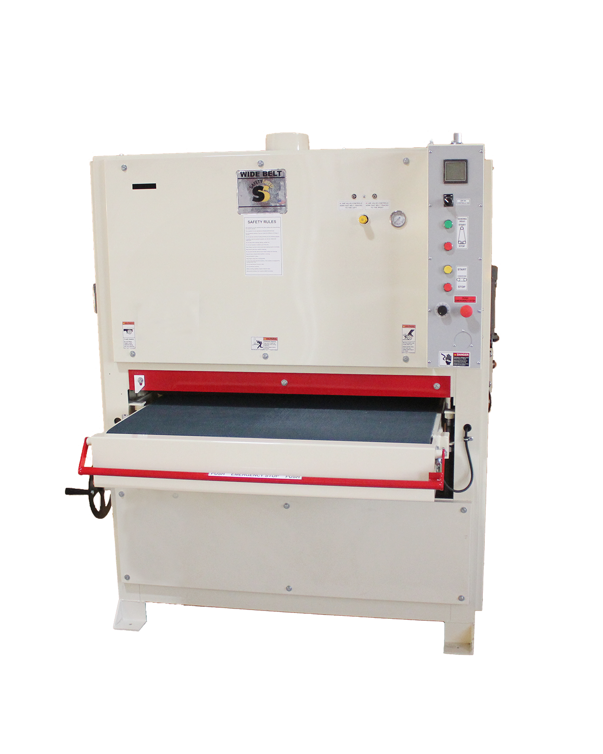 Safety Speed 43" Wide Belt Sander – Eagle Tools