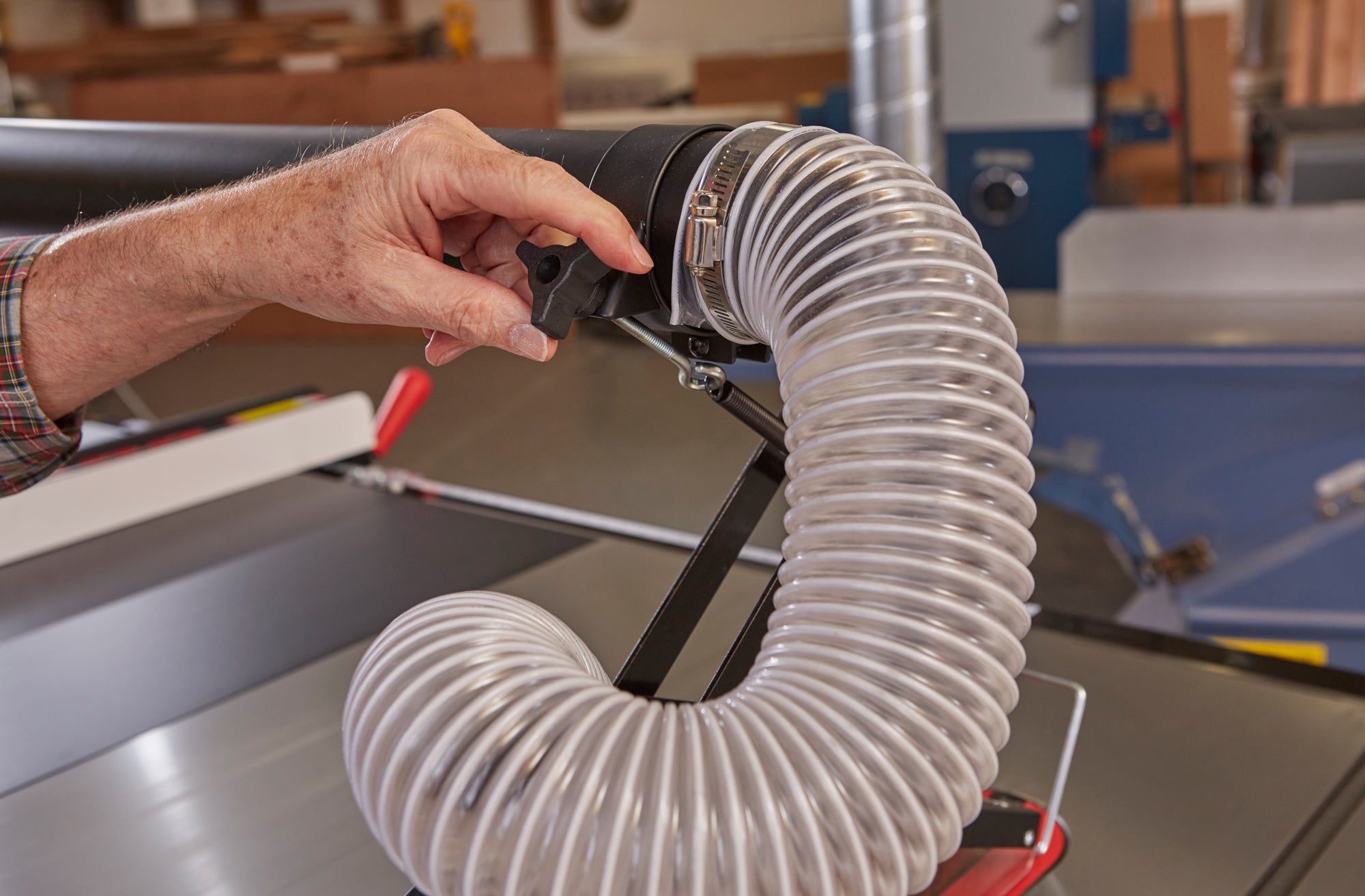 SawStop Floating Overarm Dust Collection Guard – Eagle Tools