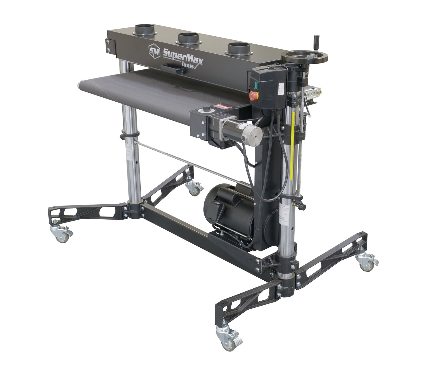 SuperMax by Laguna 37X2 DOUBLE DRUM SANDER WITH CASTERS, 220V – 5HP, 1 ...
